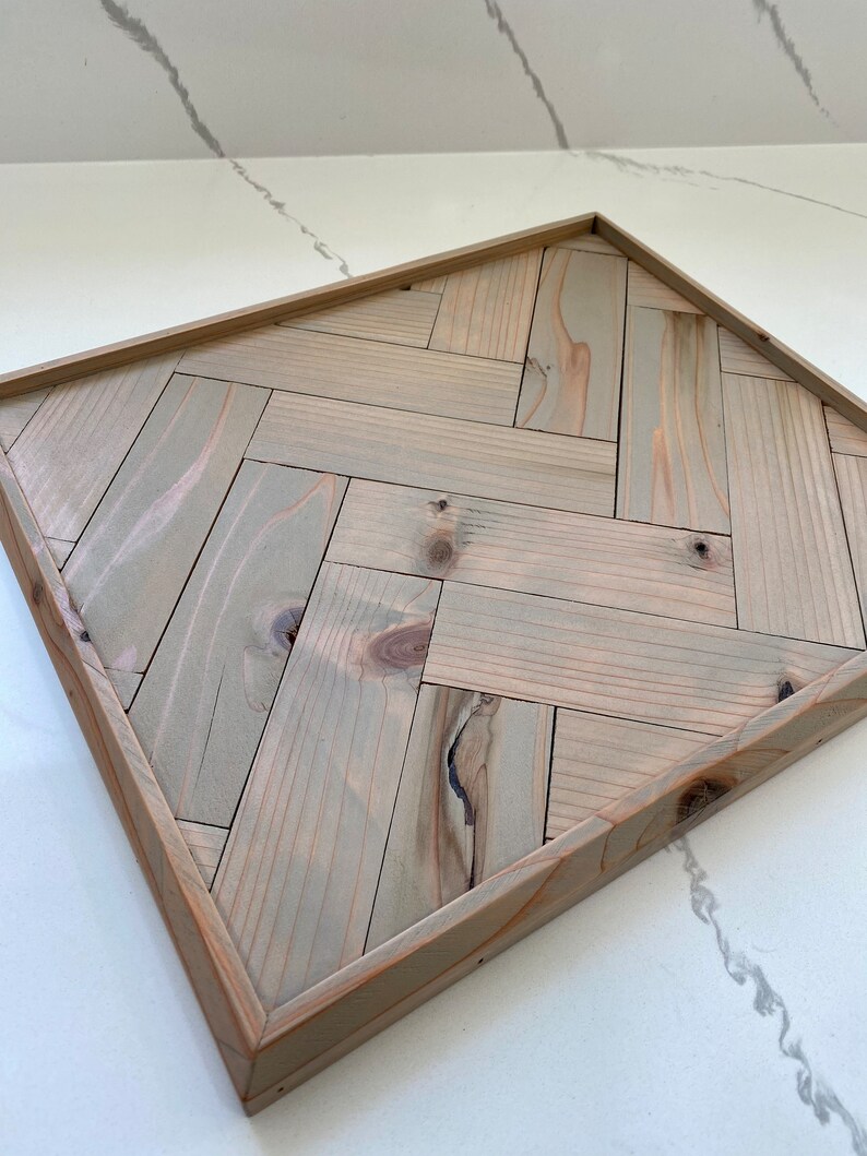 Herringbone Tray Table - Etsy