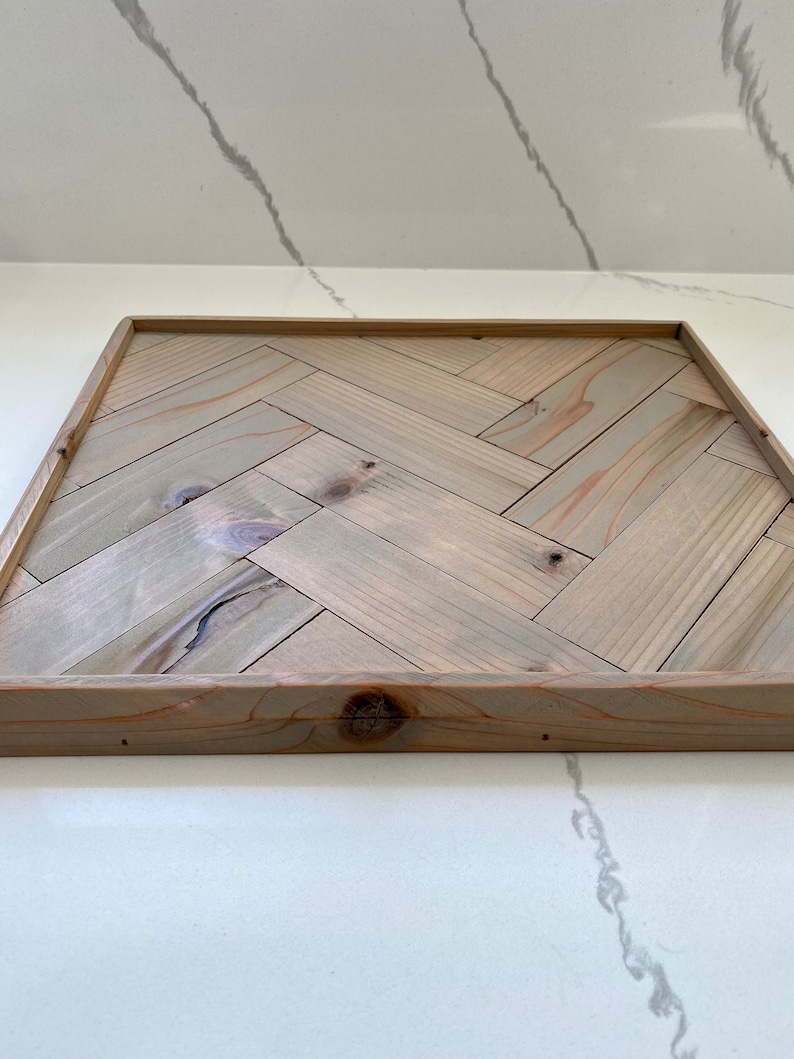 Herringbone Tray Table - Etsy