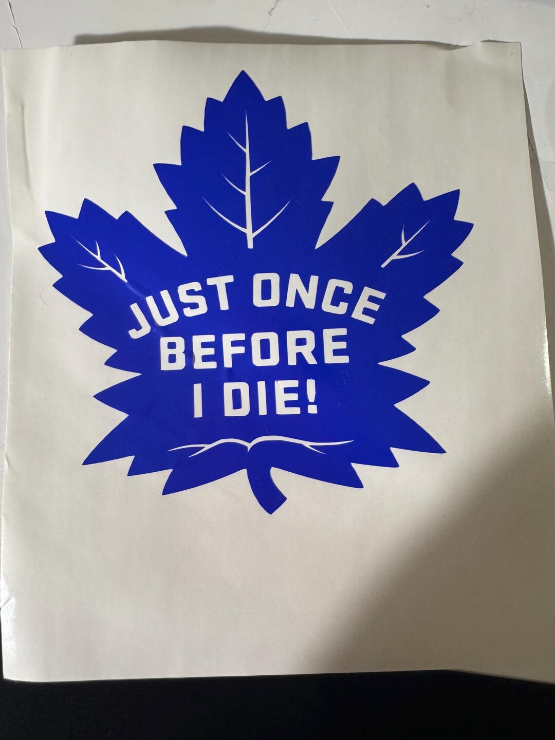 Toronto Maple Leaf Car Decal - Etsy