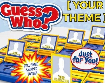 Guess Who Custom - Etsy