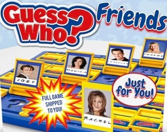 Guess Who Friends Are Png - Etsy