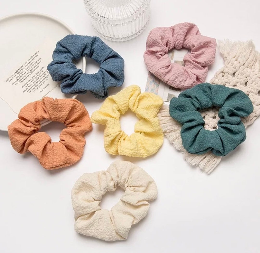 Small Hair Scrunchies for Thin Hair, Ins Style Hair Scrunchies, Cute ...