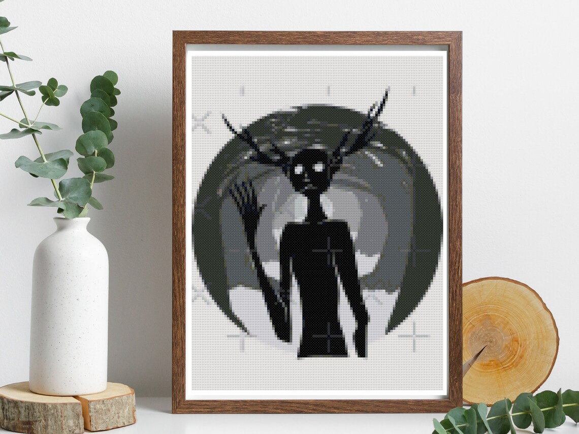 Wendigo Cross Stitch Pattern - Etsy
