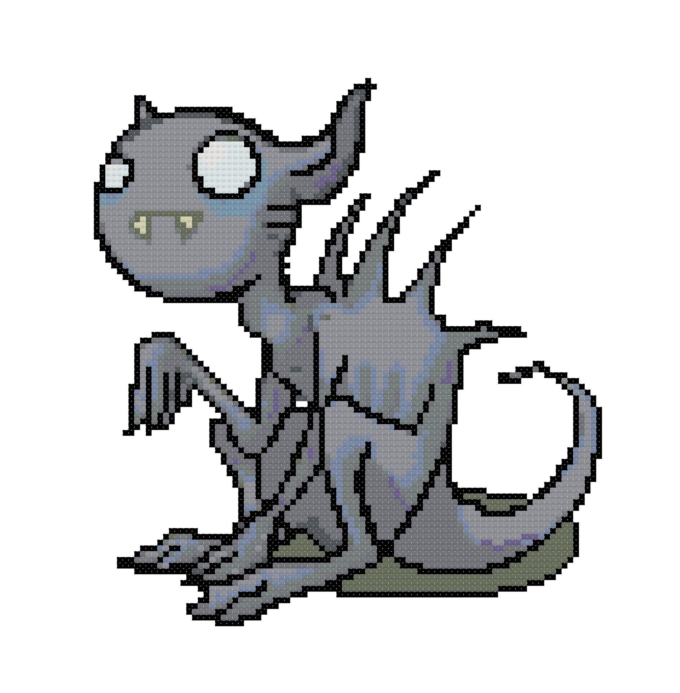 Chupacabra Cross Stitch Pattern - Etsy