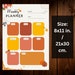 Fall/halloween Aesthetic Weekly Printable Planner Digital Download - Etsy