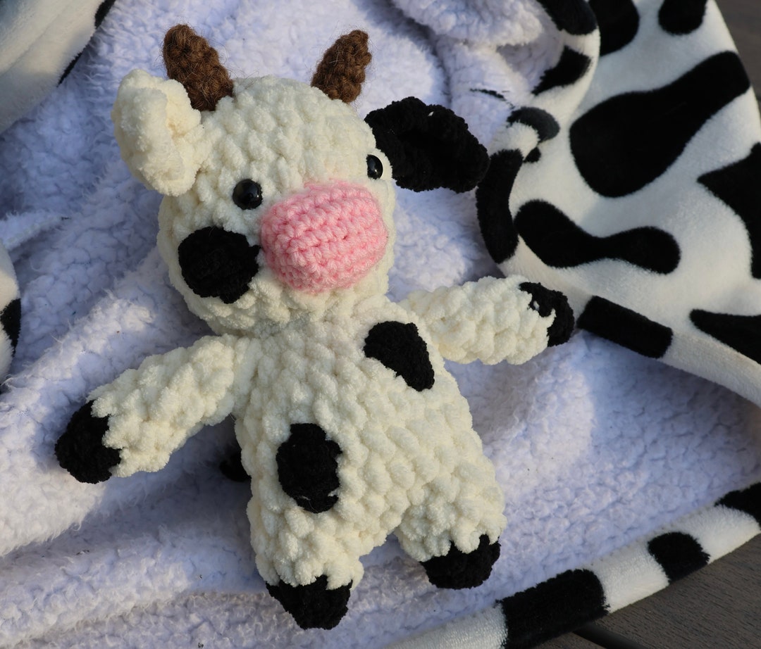 Cow Crochet Plush - Etsy