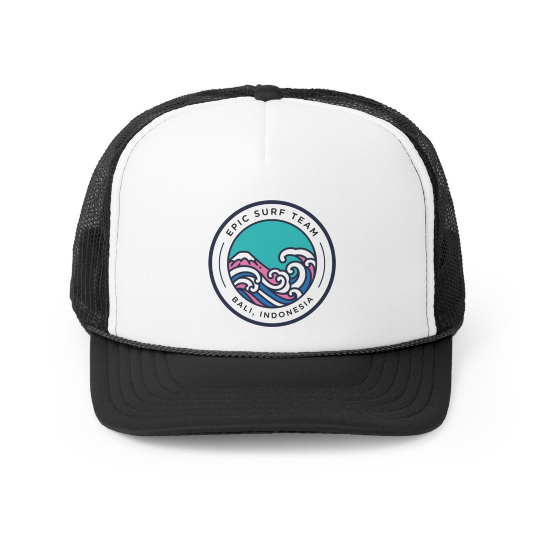 Epic Surf Team Trucker Hat Hermosa Beach Inspired Beach Themed Cap - Etsy