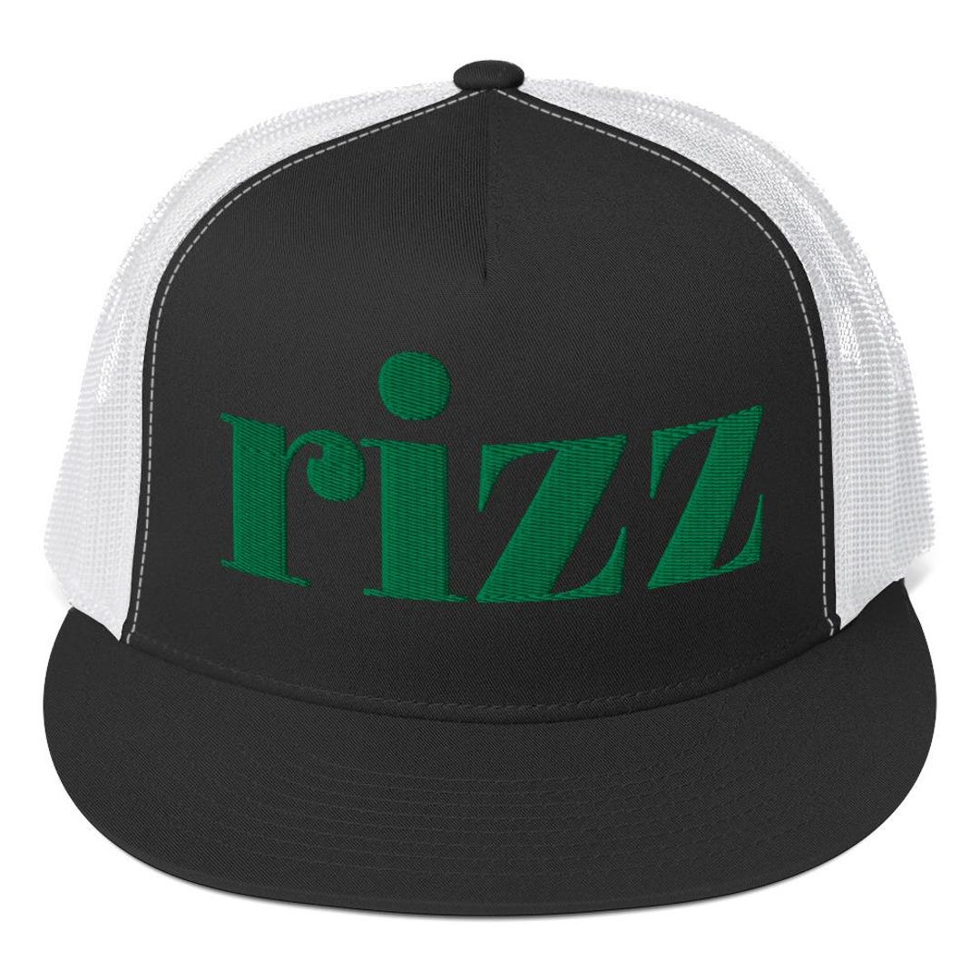 Green Rizz St Patricks Day Trucker Hat, Fun Green Party Hat for St ...