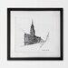Inverness Old Town Sketch – Scotland Architecture Drawing, Hand-drawn ...