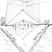Architecture Concept Sketch – Hand-drawn Modern Building Design Print ...