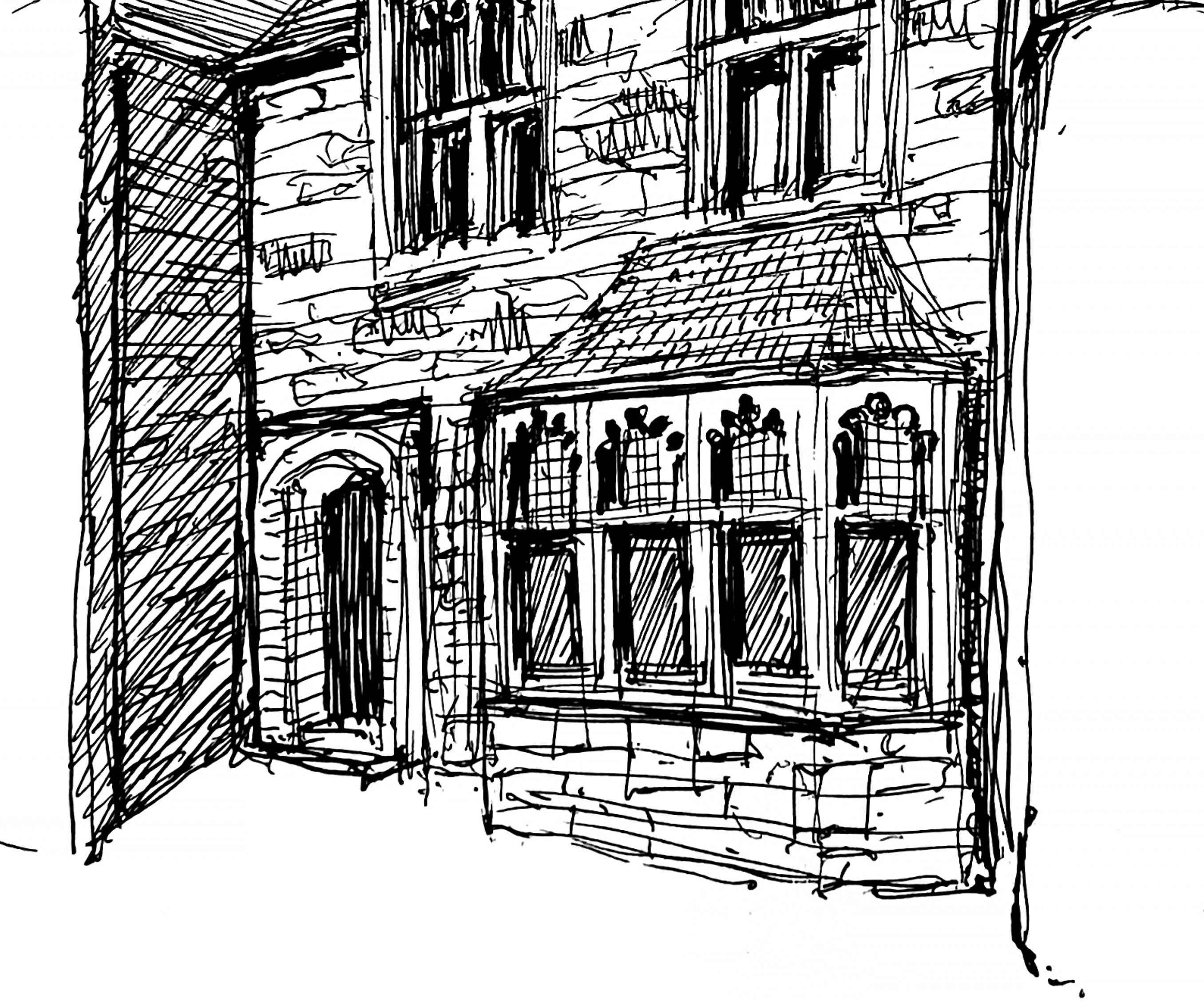 Inverness Scotland Drawing Digital File - Etsy