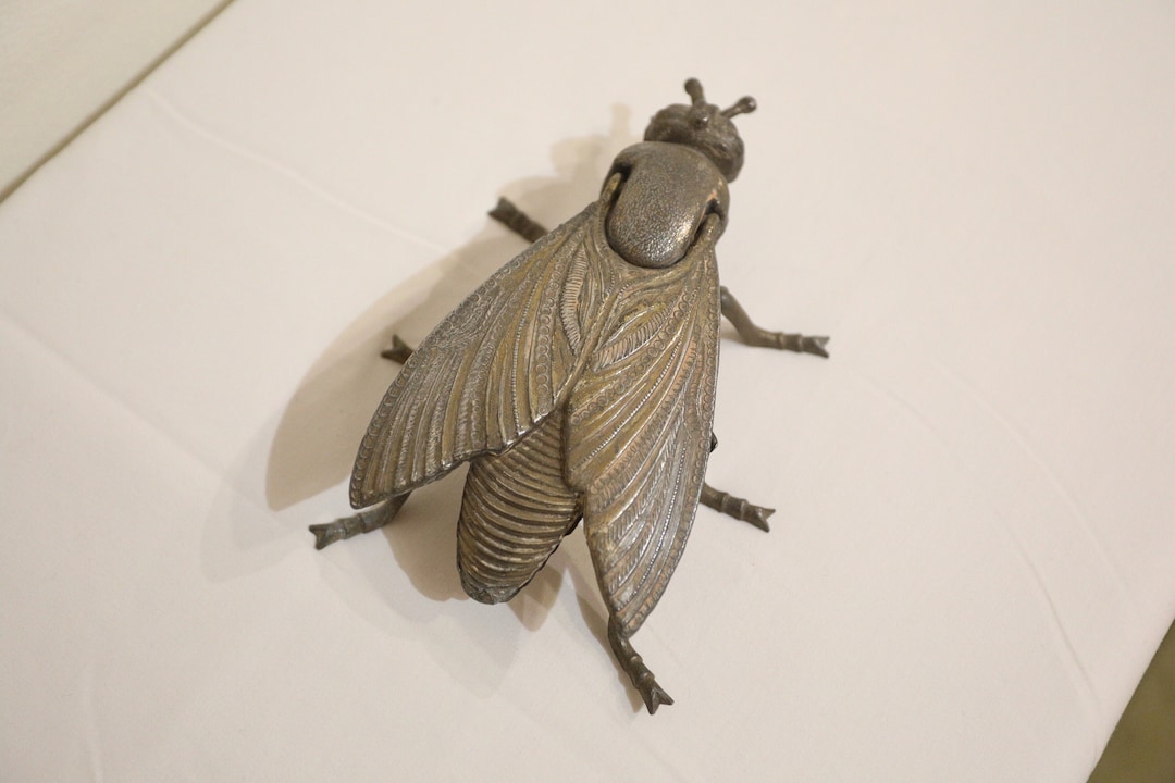 Fly Ashtray French Art Deco 1920s / Antique Brass Fly Ashtray / Vintage ...