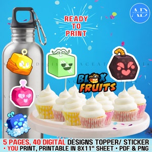 Blox Fruit Sticker - Etsy