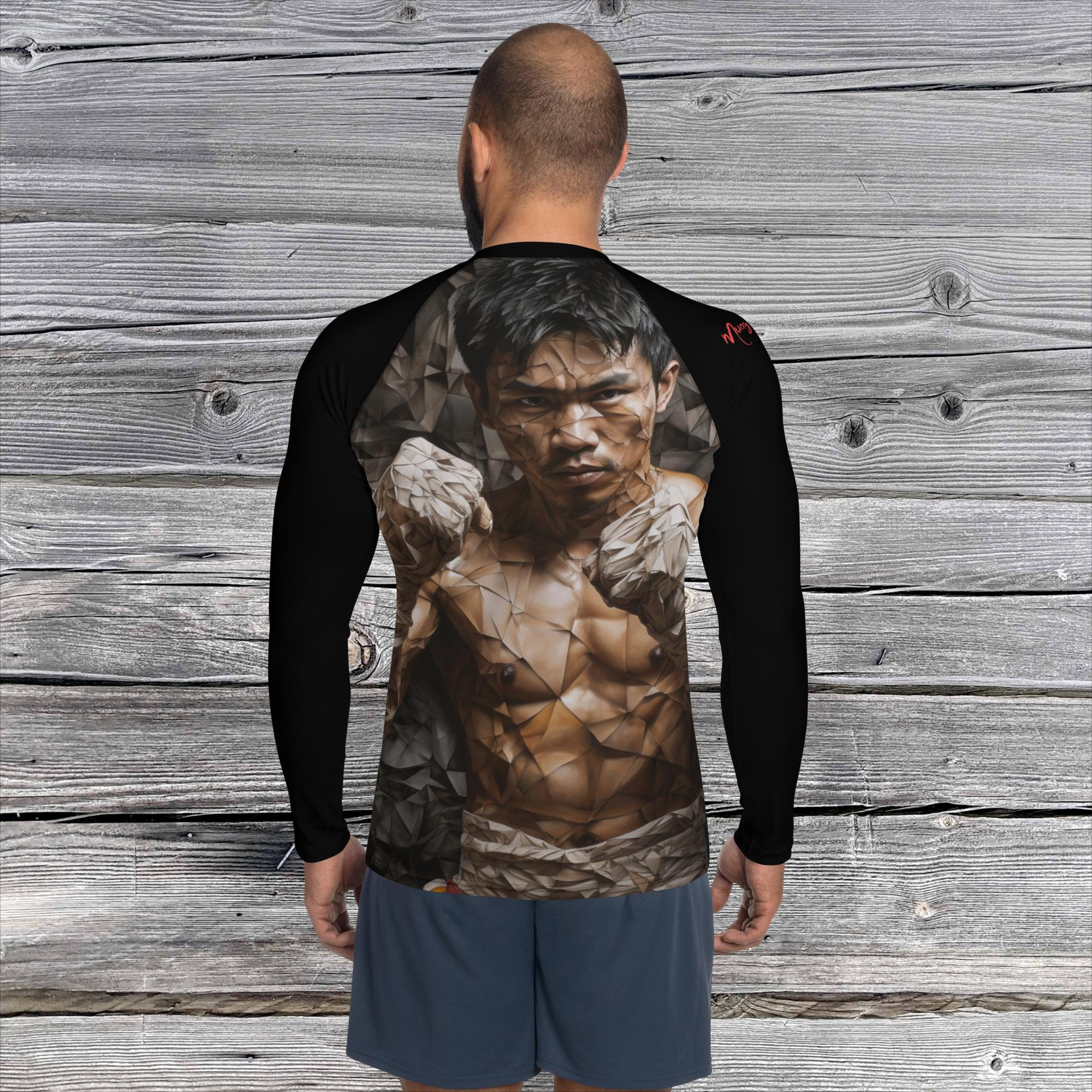 Art of Muay Thai: Mosaic Rash Guard - Etsy