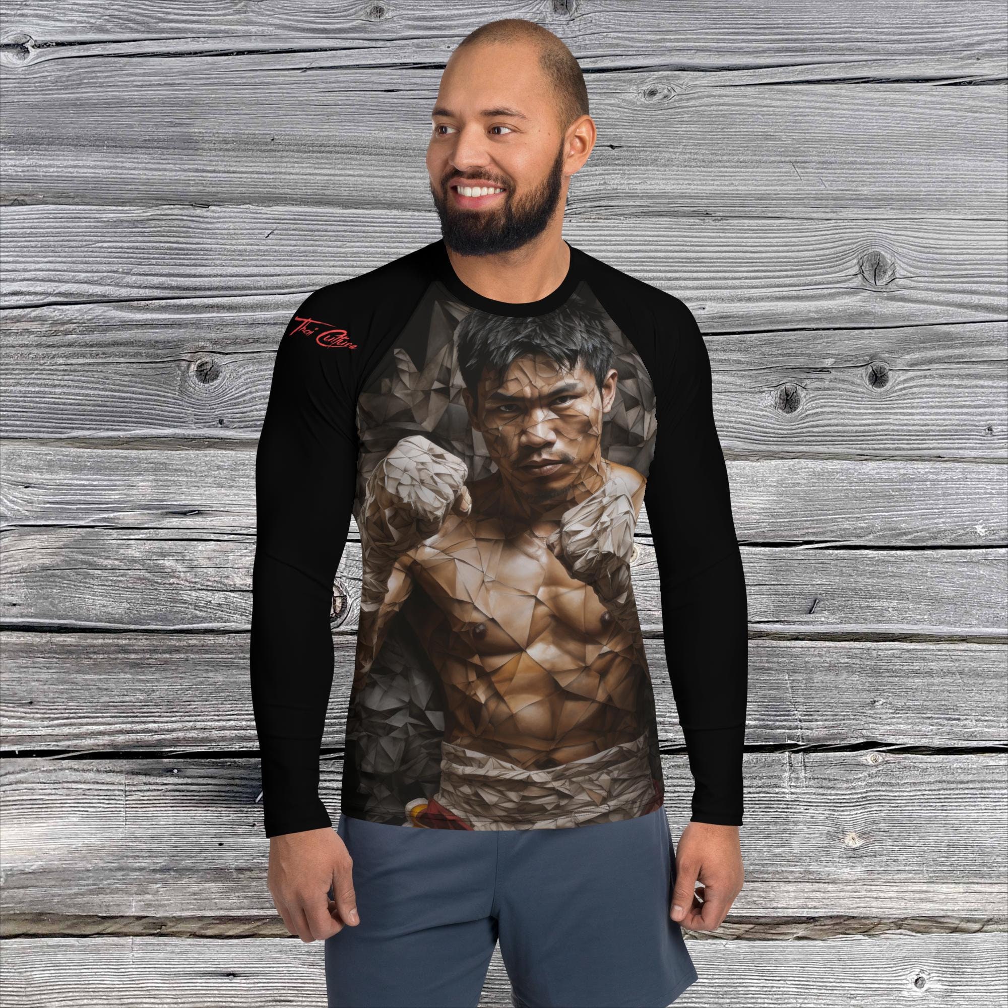 Art of Muay Thai: Mosaic Rash Guard - Etsy