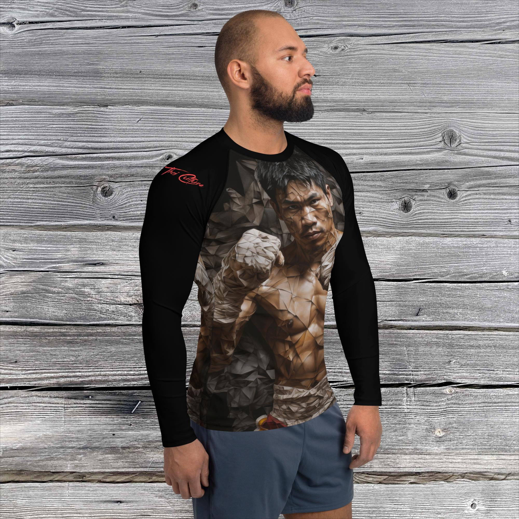 Art of Muay Thai: Mosaic Rash Guard - Etsy