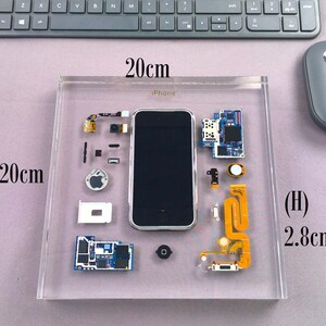 Vintage iPhone 2G Teardown Resin Artwork| Disassembled Smartphone ...