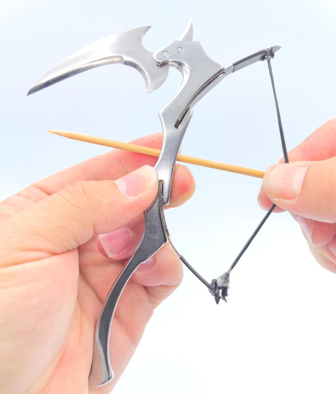 Miniature Death Blade Bow | Multi-function Sickle Bow for Play ...