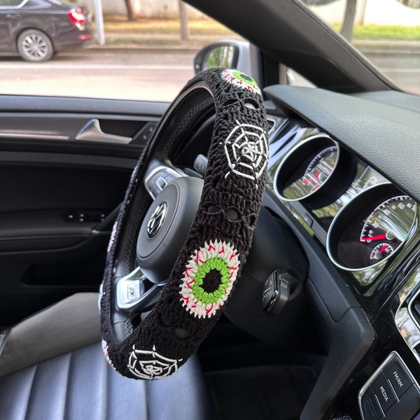 Spider Steering Wheel Cover - Etsy