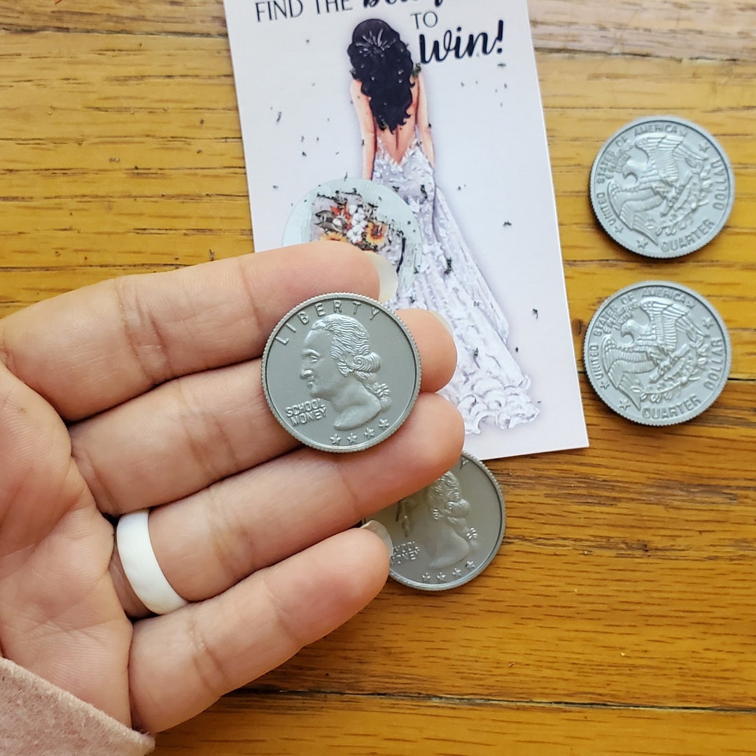 Scratch off Coins Scratch off Tool Party Game Party Favor - Etsy