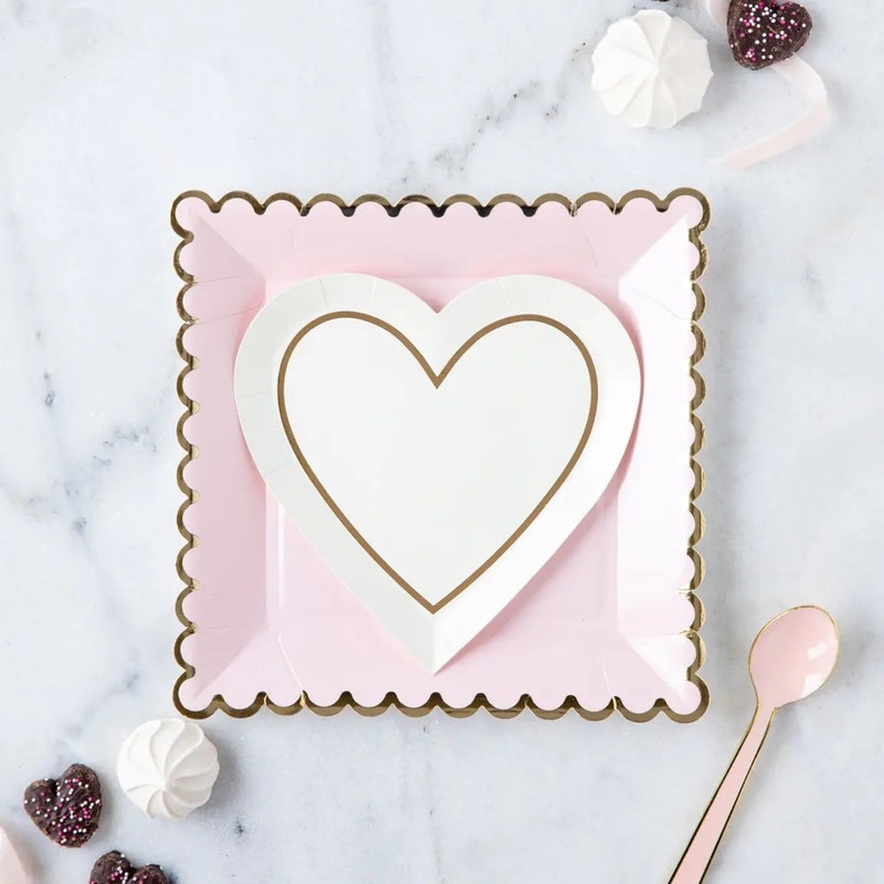 Heart Shaped Plates - Etsy