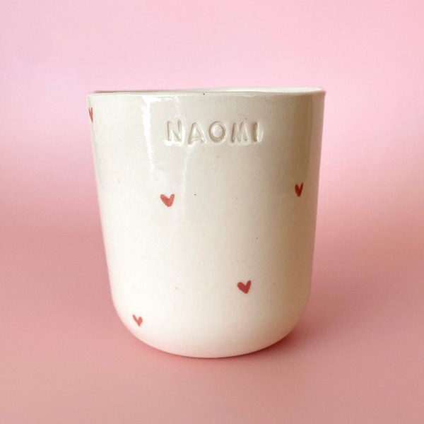 Custom Pottery Mug - Etsy