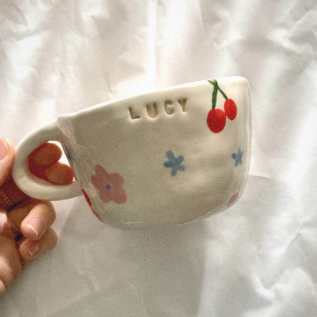 Tasse faite main Tasses en céramique personnalisées Tasse à café faite ...