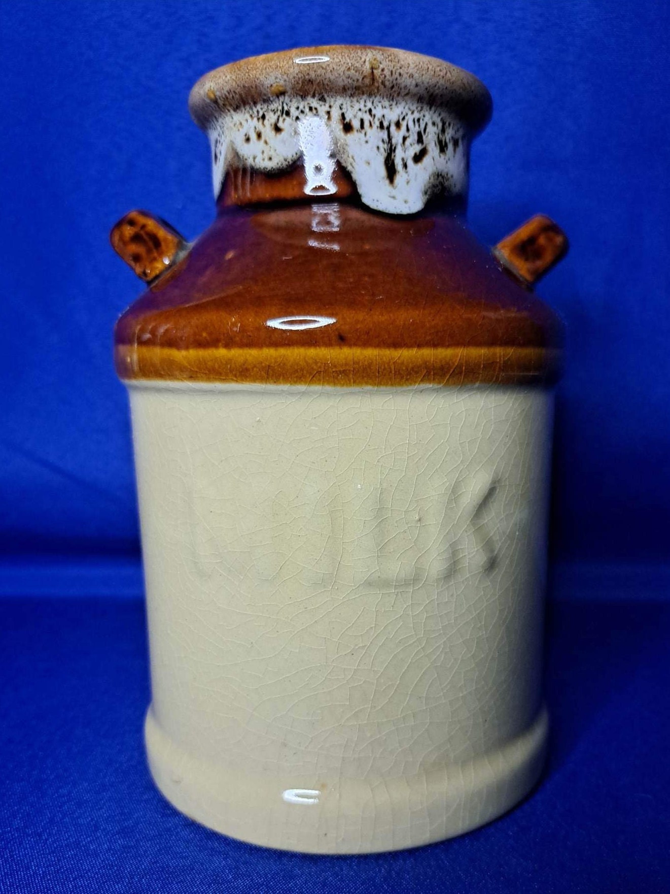 Stoneware Enesco Milk Crock, Vintage Jug/vase - Etsy