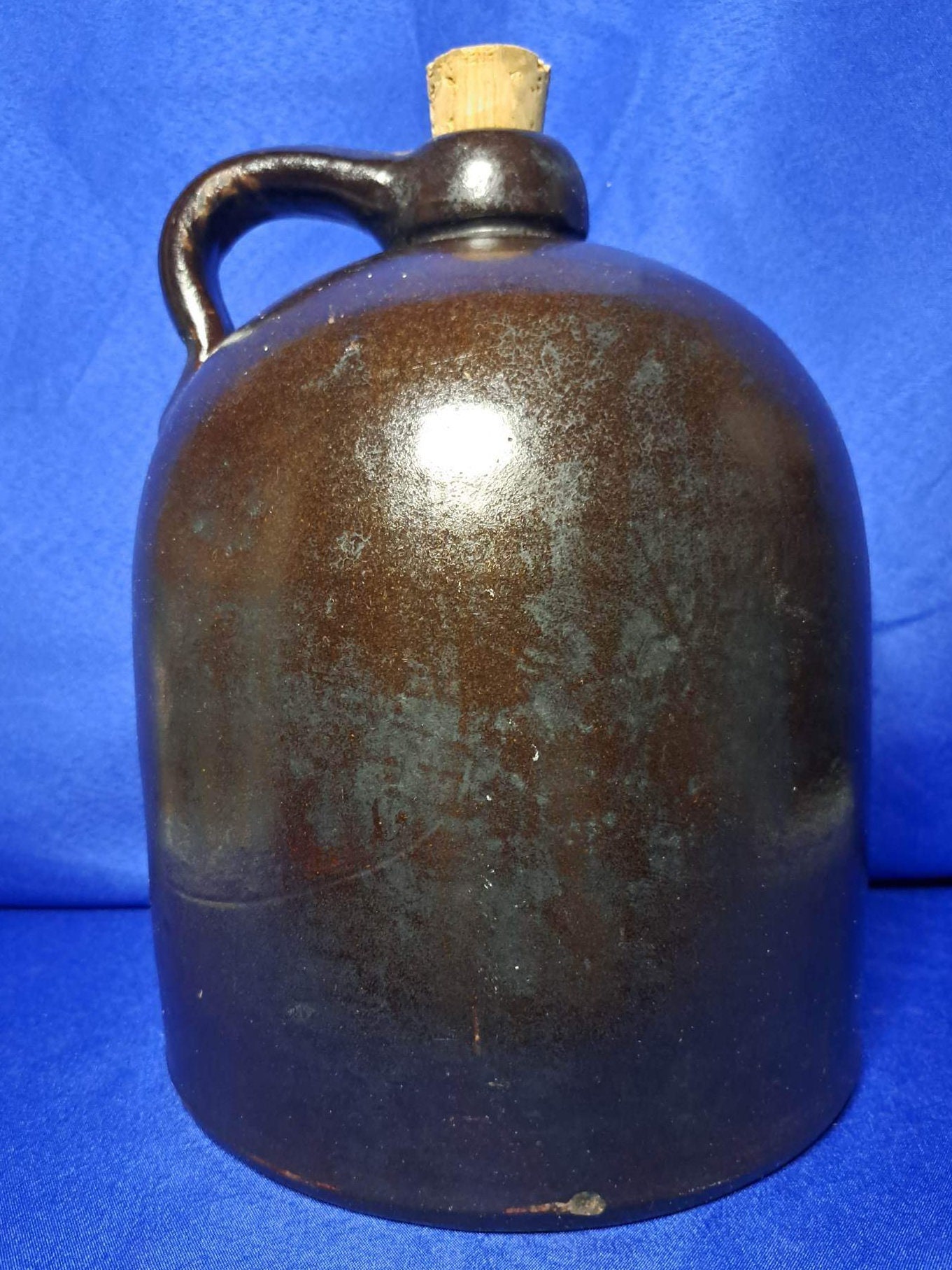 Antique 2 Gallon Dark Brown Salt Glazed Beehive Whiskey Jug - Etsy