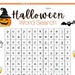 2nd Grade Halloween Word Search With Answer Key - Etsy
