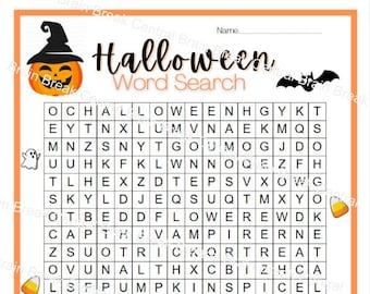 5th Grade Halloween Word Scramble Worksheet With Answer Key, Printable ...