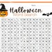 5th Grade Halloween Word Search With Answer Key - Etsy