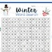 5th Grade Winter Word Search With Answer Key, Printable - Etsy