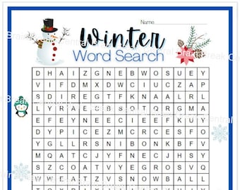 3rd Grade Valentine's Day Word Search With Answer Key, Printable - Etsy