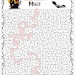 High School Halloween Maze With Answer Key, Printable - Etsy