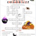 3rd Grade Halloween Crossword Puzzle With Answer Key - Etsy