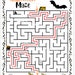3rd Grade Halloween Maze With Answer Key, Printable - Etsy