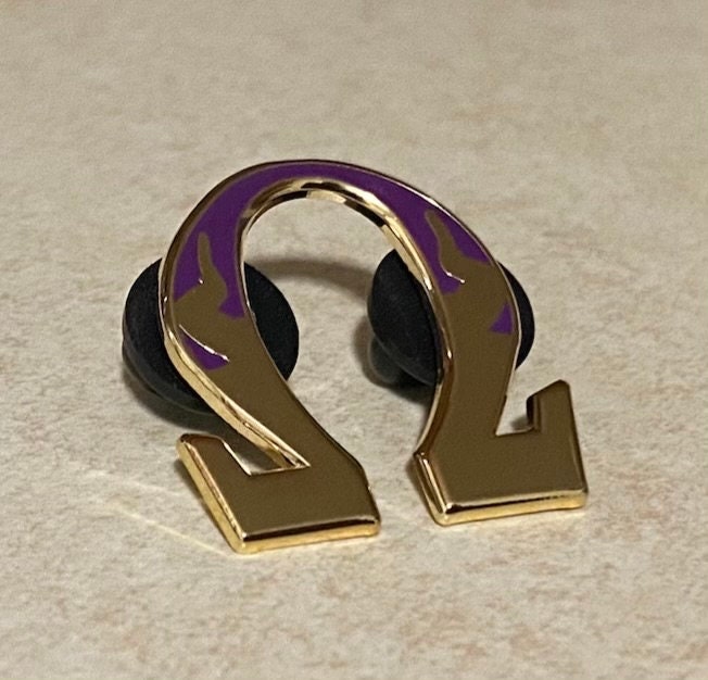Omega Hooks Lapel Pin - Etsy