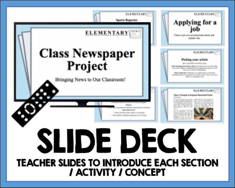 Create a Class Newspaper Templates and Board Game Parts DIGITAL ...