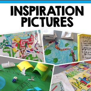 Create a Board Game! Fun Math Project Based Learning & Probability Unit ...