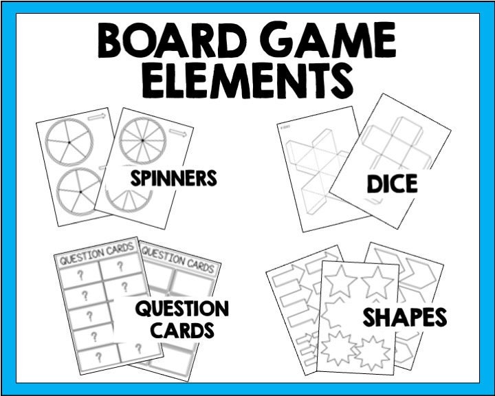 Create a Board Game Fun Math Project Based Learning & Probability Unit ...