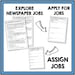 Create a Class Newspaper - Templates and Board Game Parts - DIGITAL ...