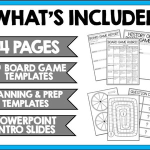 Create a Board Game! Fun Math Project Based Learning & Probability Unit ...