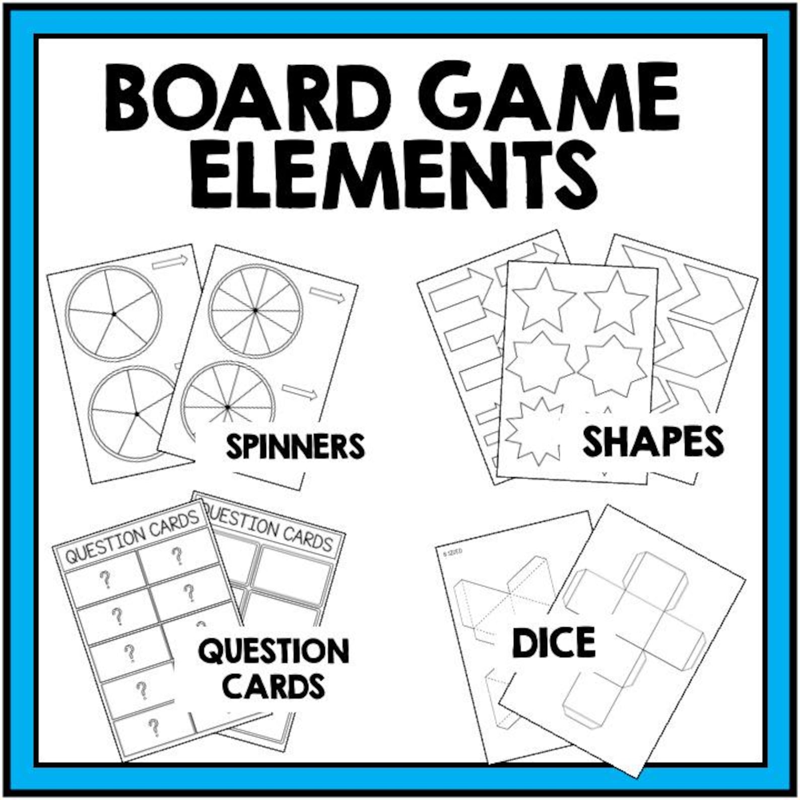 Create a Board Game! Fun Math Project Based Learning & Probability Unit ...
