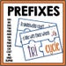 Prefixes & Suffixes Matching Game - Word Work Activity + Response ...