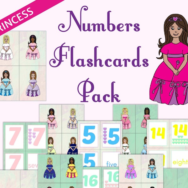 Princess Letter Flashcards, Princess Alphabet Flashcards, Preschool ...