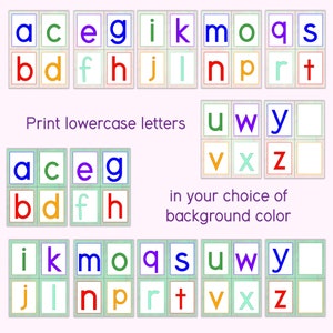 Unicorn Letter Flashcards, Unicorn Alphabet Flashcards, Preschool ...