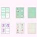 Unicorn Number Flashcards, Unicorn Counting Flashcards, Preschool ...