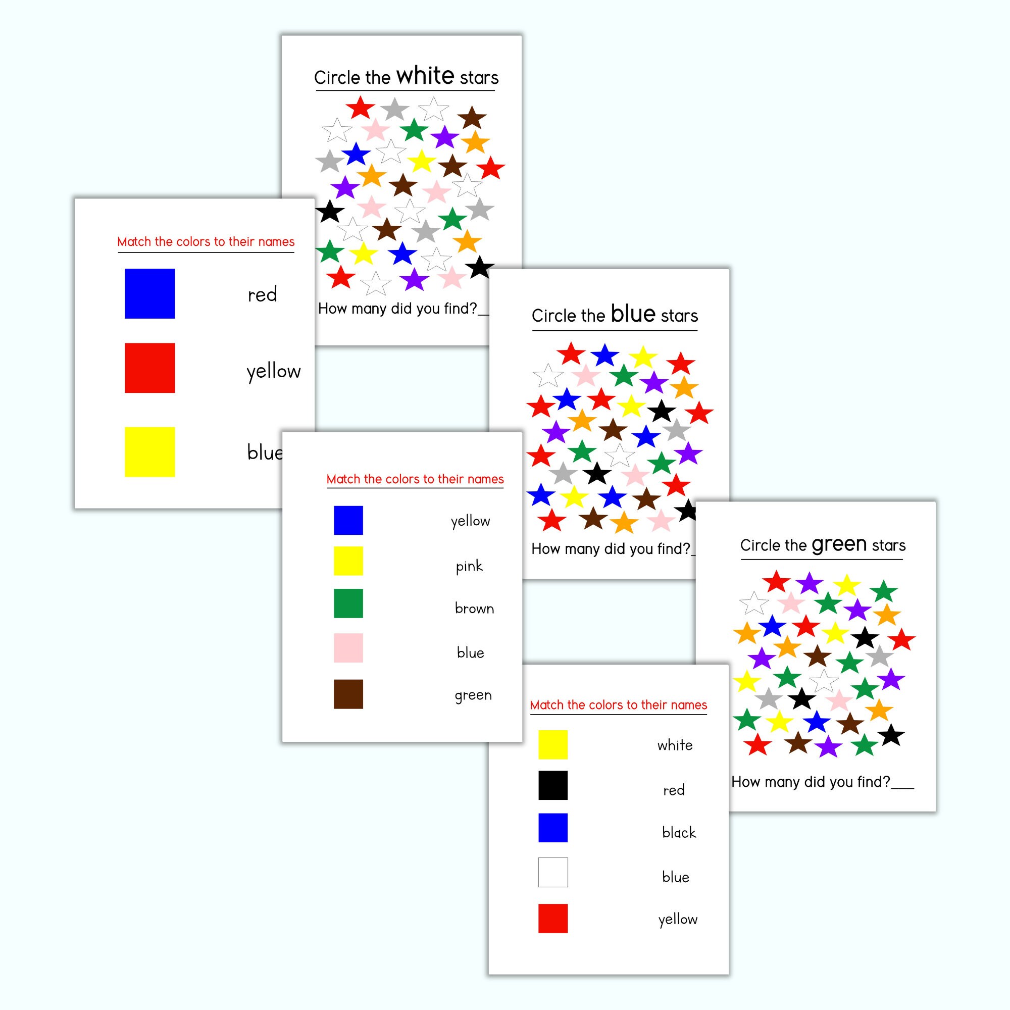 Dinosaur Shapes and Colors Shapes and Colors Workbook - Etsy