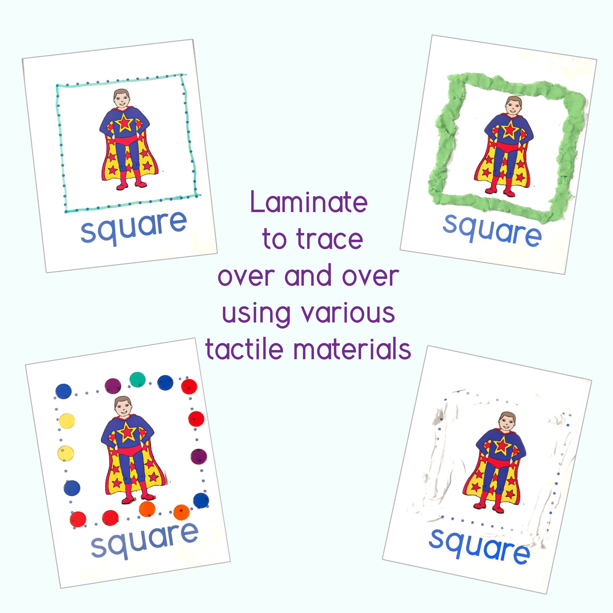 Superhero Tracing Pack, Superhero Preschool, Preschool Tracing ...